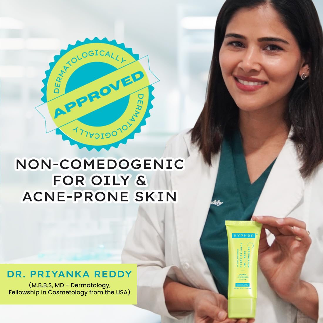 Hyphen 2% Cica Exosomes Oil-Free Moisturizer | Winter Skincare | 10X ...