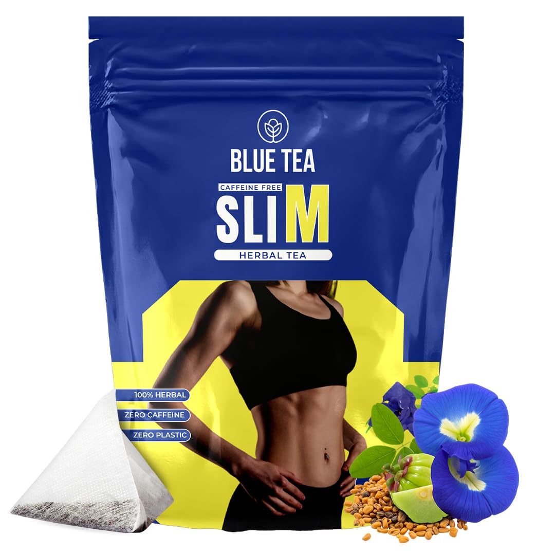 BLUE TEA - Slimming Tea - 30 Tea Bags - Plant Based | Get Slimmer Tummy ...