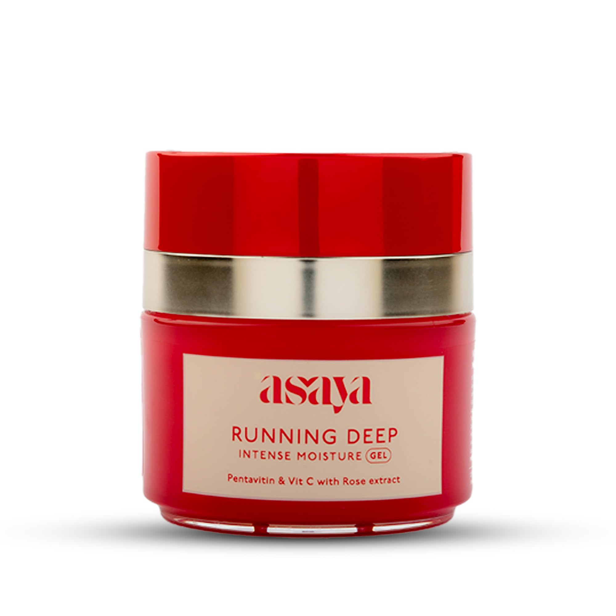Asaya Running Deep Intense Face Moisturizer Gel |72-Hour Hydration ...