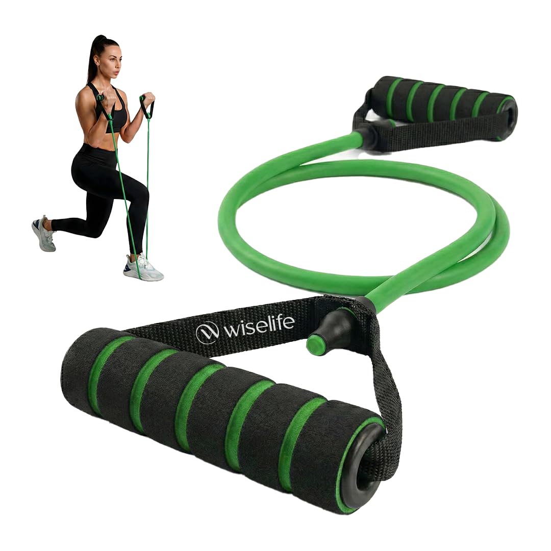 Wiselife Adjustable Resistance Bands with Handles for Exercise | Heavy ...