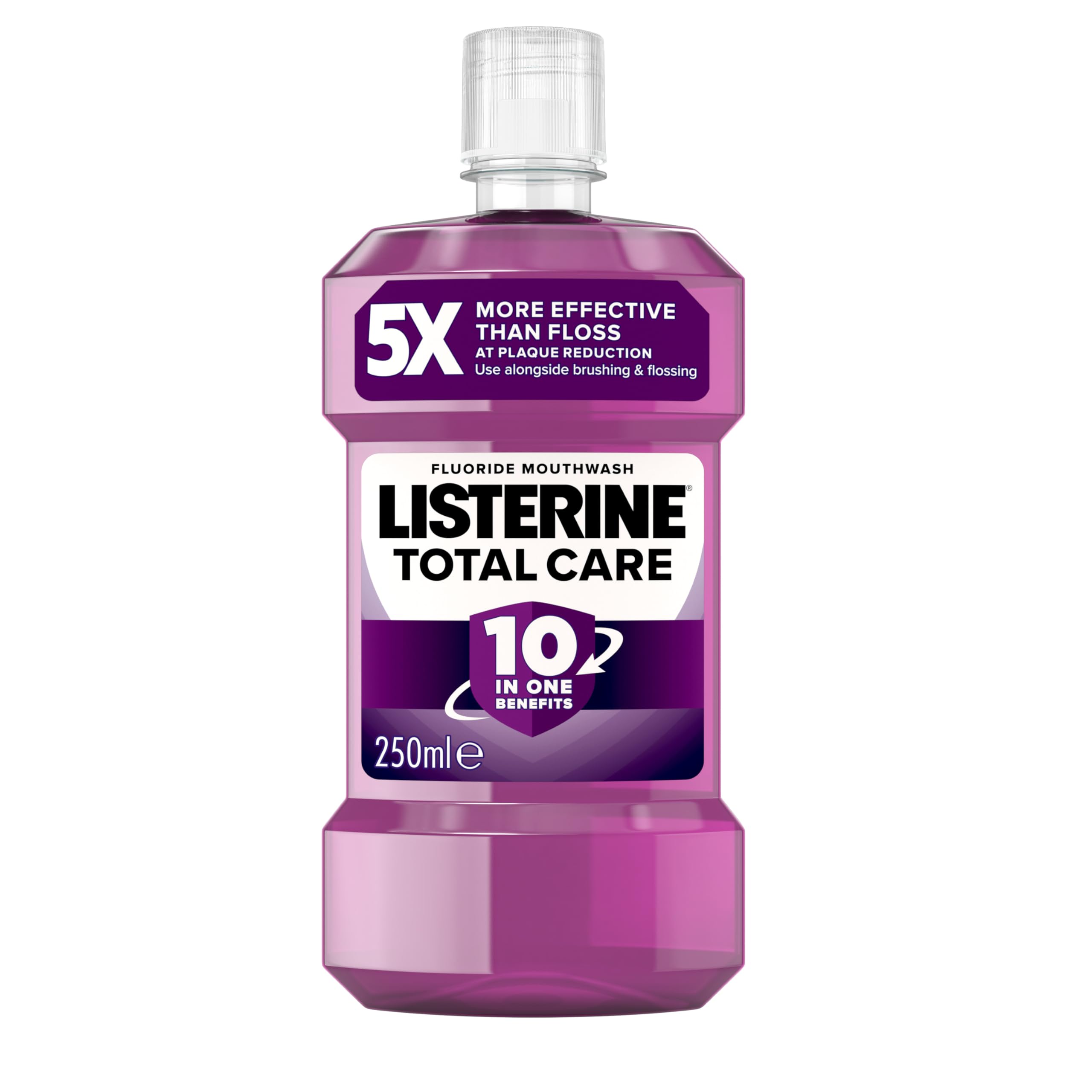 Listerine Total Care Clean Mint Antibacterial Mouthwash 250ml by ...