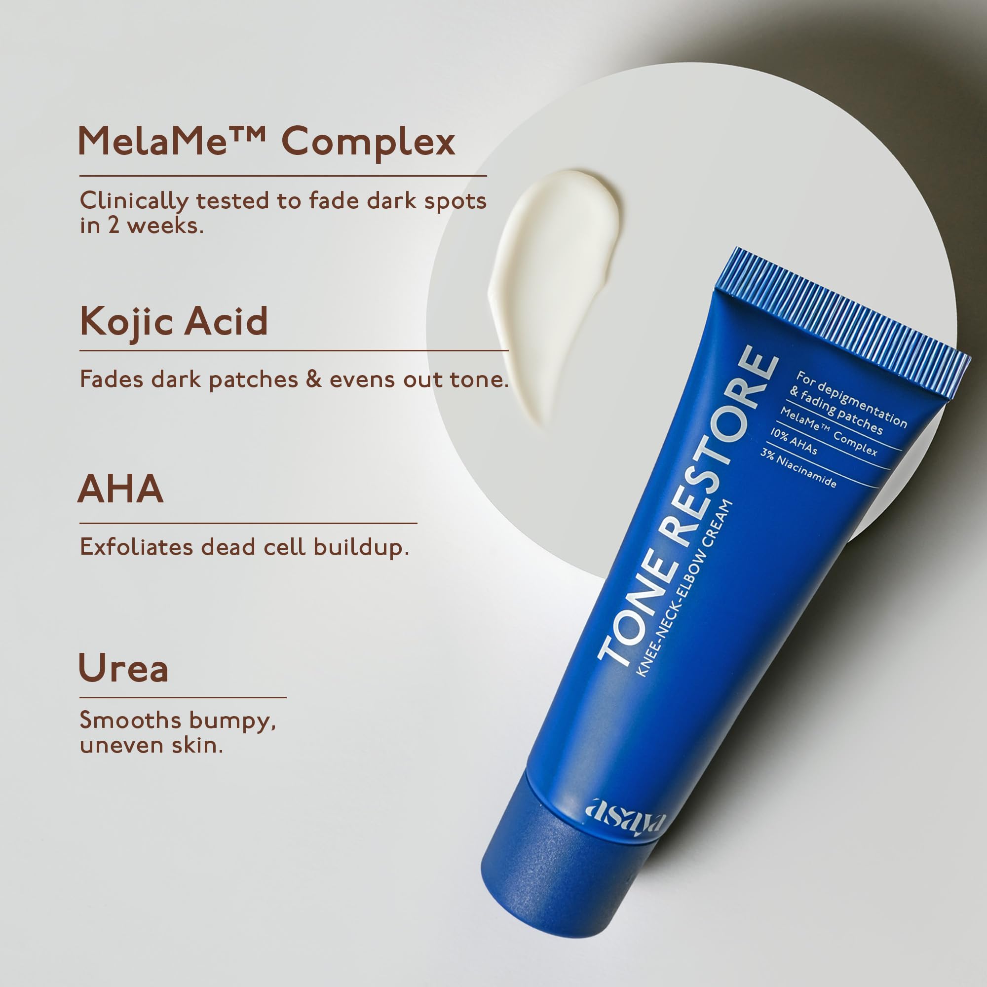 Asaya | Tone Restore | Advanced Pigmentation Cream with MelaMe™ Comple ...