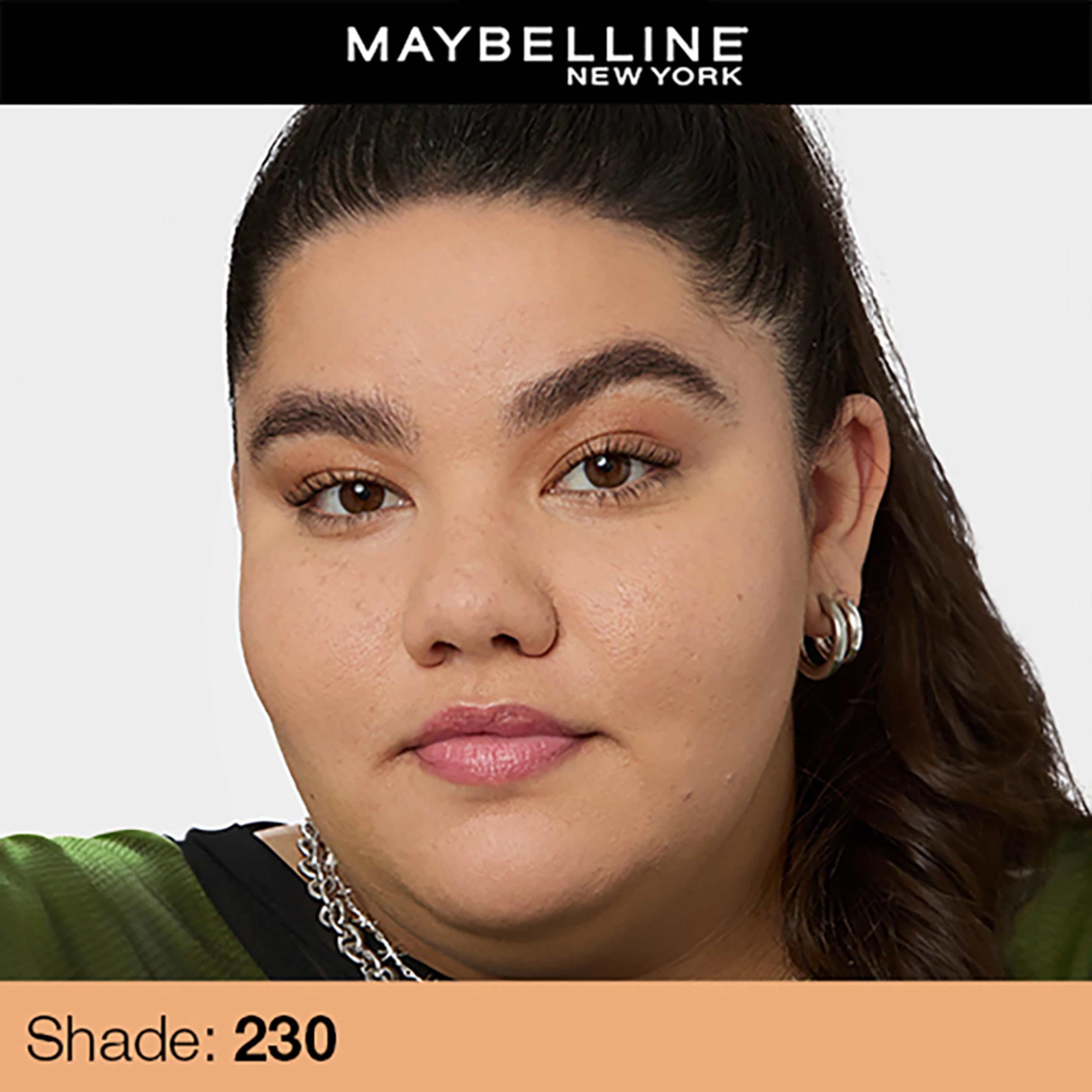 Maybelline New York Liquid Foundation, Matte Finish, With SPF, Absorbs ...