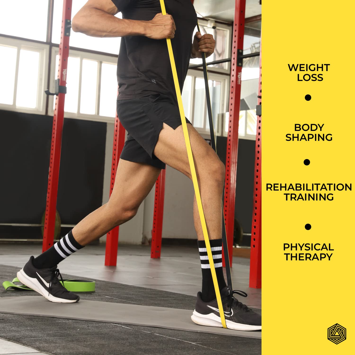 Boldfit Resistance Bands for Workout Dual Color Heavy Resistance Band ...