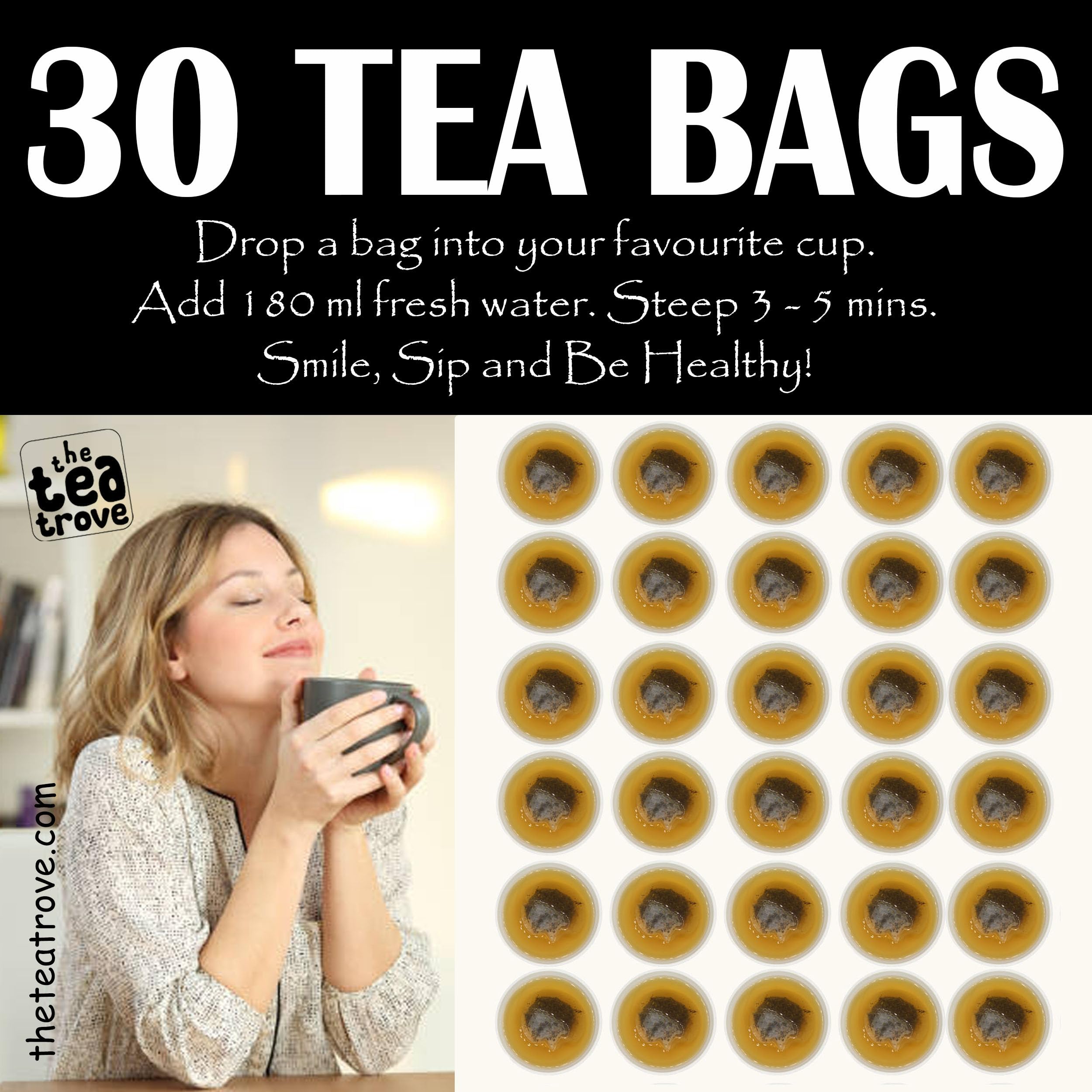The Tea Trove Liver Cleanse Tea Bags (30 counts) – Fatty Liver Detox ...